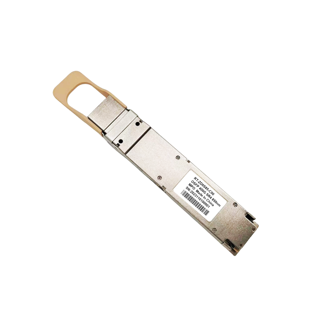 400G OSFP 0 to 70℃ 100m MMF VCSEL 850nm PIN MPO12